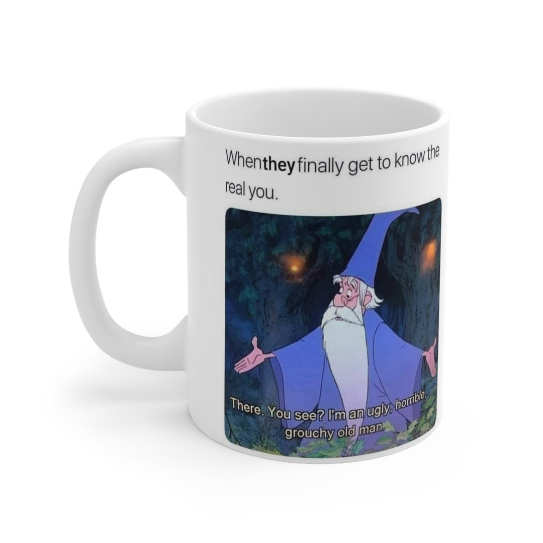 Merlin Sword in the Stone Ceramic Mug 11oz - Etsy