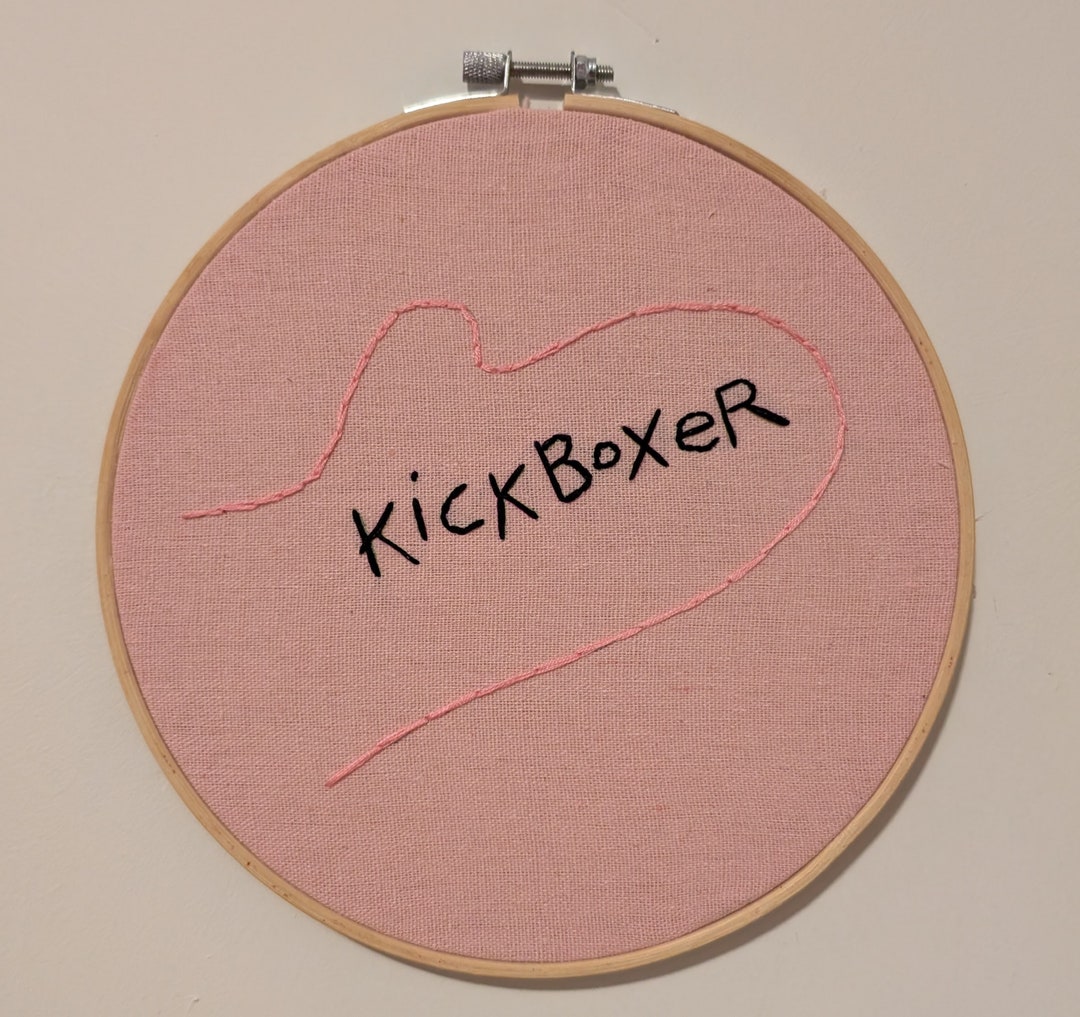 Patrick Star Kickboxer Handmade Embroidery - Etsy