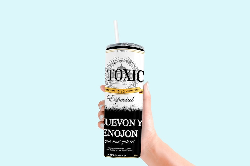 Toxico Tumbler Design, El Toxico, 20oz Tumbler Design, Sublimation ...