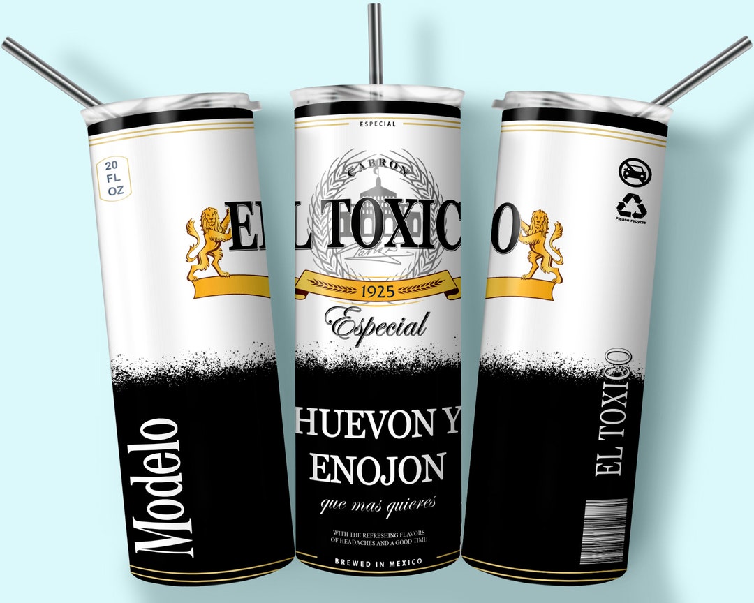 Toxico Tumbler Design, El Toxico, 20oz Tumbler Design, Sublimation ...