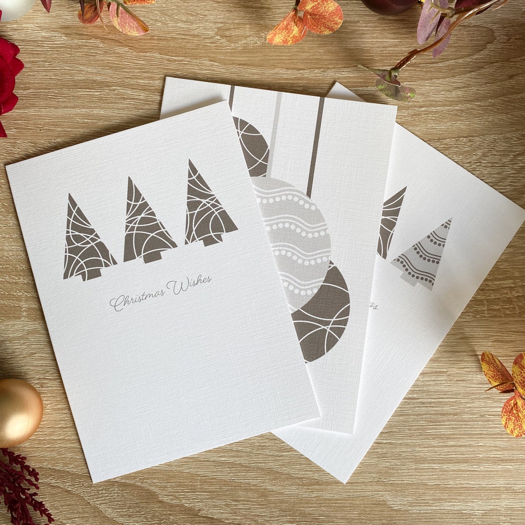 6 Large,christmas Card Packs, Christmas Cards, Christmas Greeting Card ...