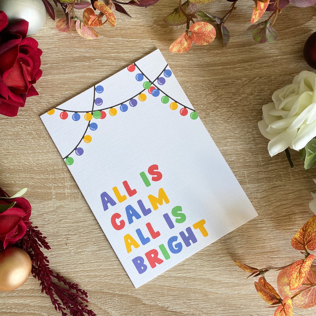 Large Christmas Cards Luxury Christmas Cards Childrens - Etsy