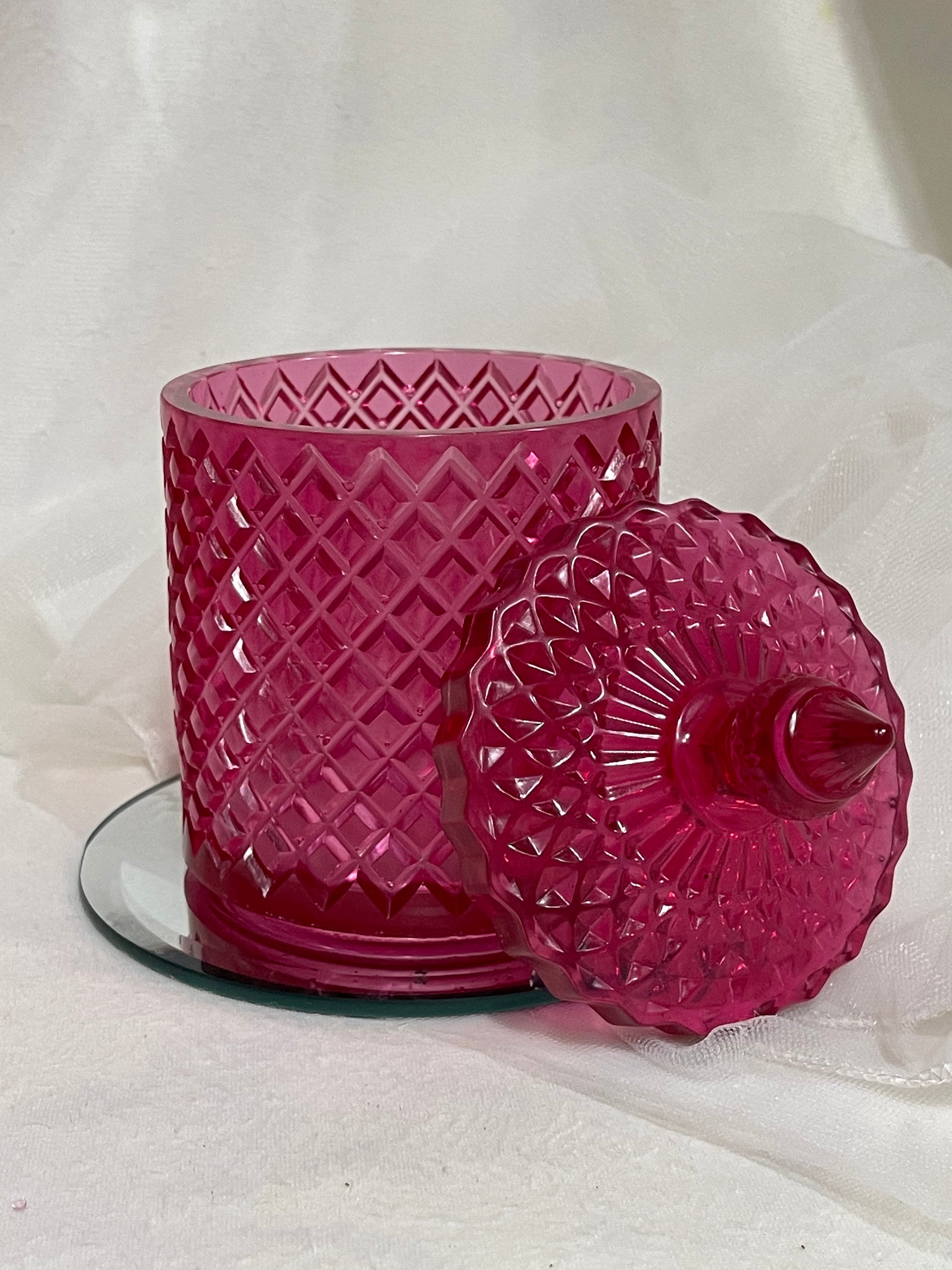 Ruby Red Vintage Style Vanity or Dresser Set/ Sold - Etsy