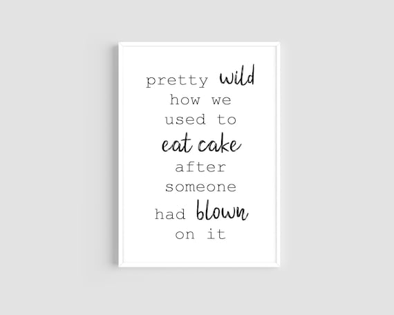 Cake Poems Quotes