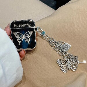 Cute Reflective Butterfly AirPod Case - Etsy
