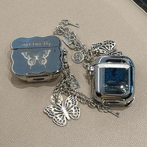 Cute Reflective Butterfly AirPod Case - Etsy