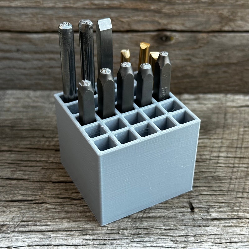 Metal Stamp Holder - Etsy