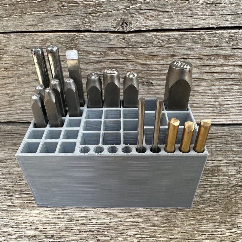 Metal Stamp Holder - Etsy