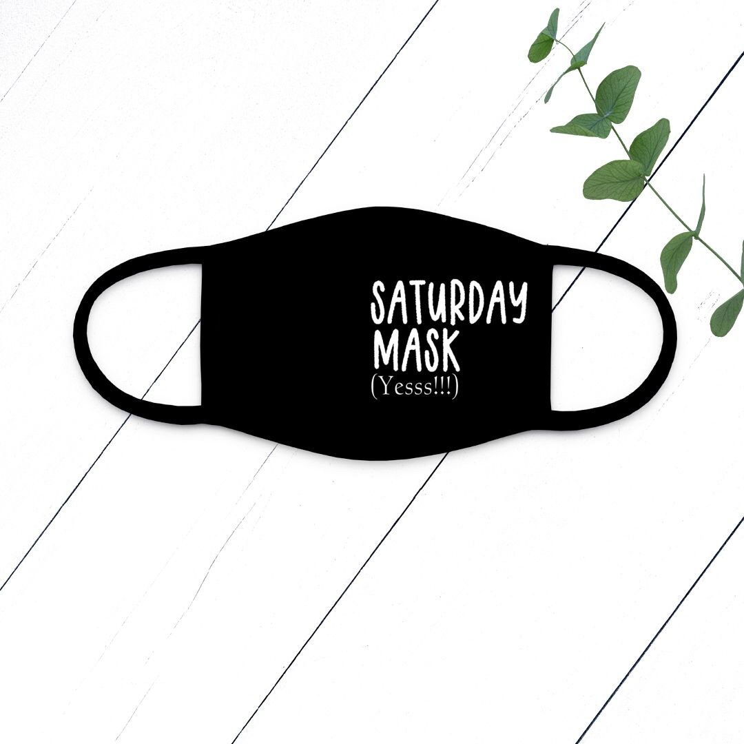 Funny Mask Days of the Week Double Layer Cotton Washable - Etsy