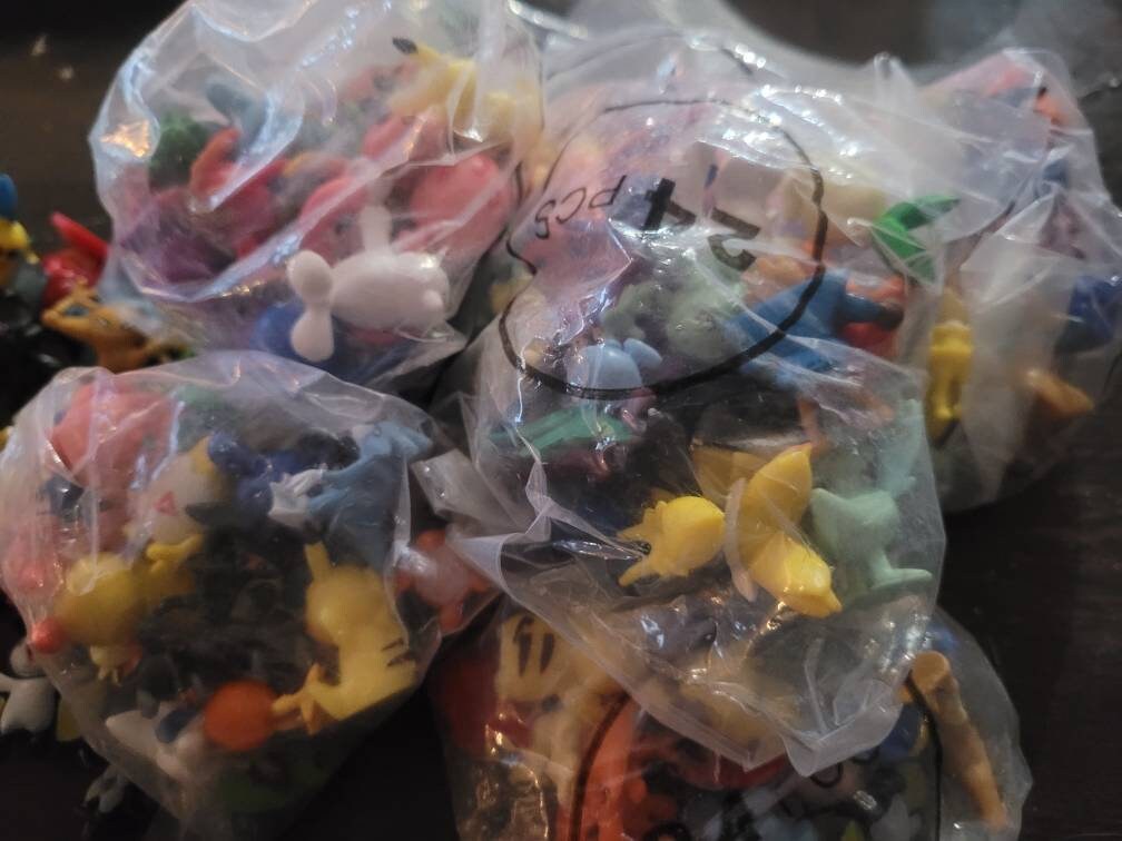 Pokémon Mini Figures Collection of 12 Pokémon Miniatures - Etsy