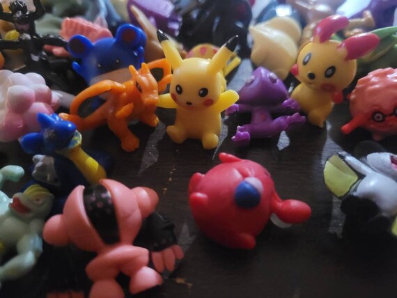 Pokémon Mini Figures Collection of 12 Pokémon Miniatures - Etsy