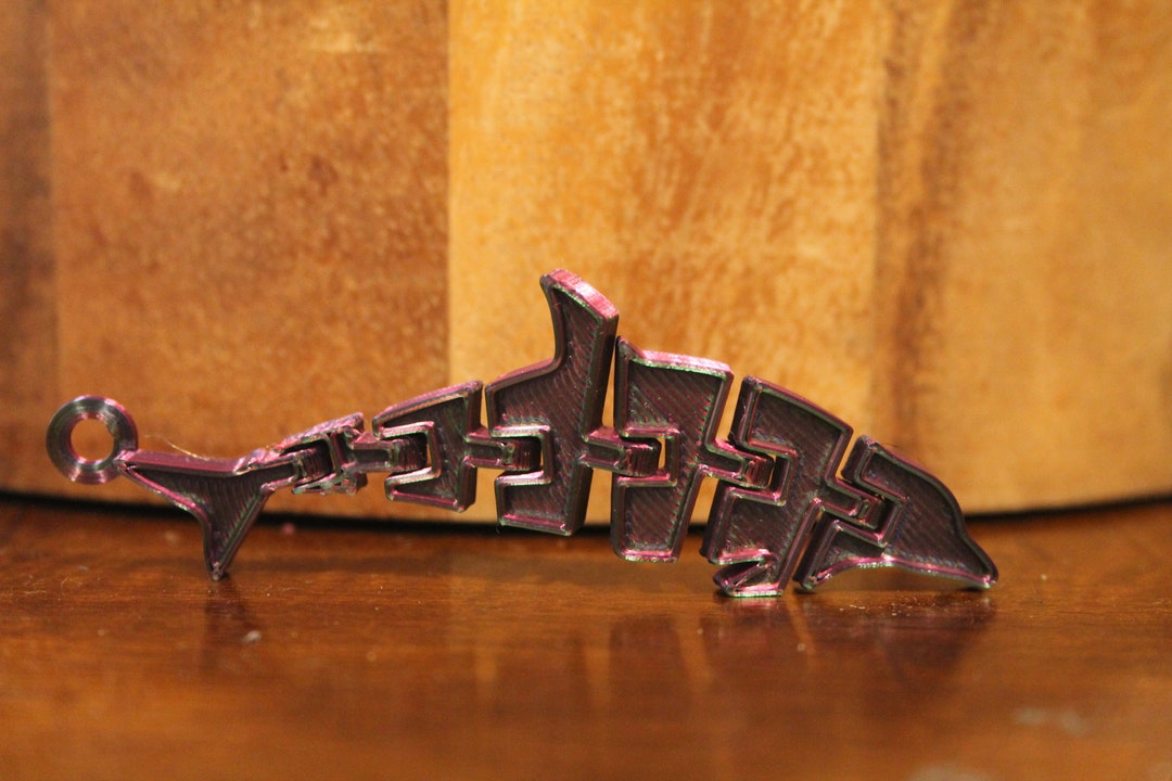 Articulated Dolphin Keychain - Etsy