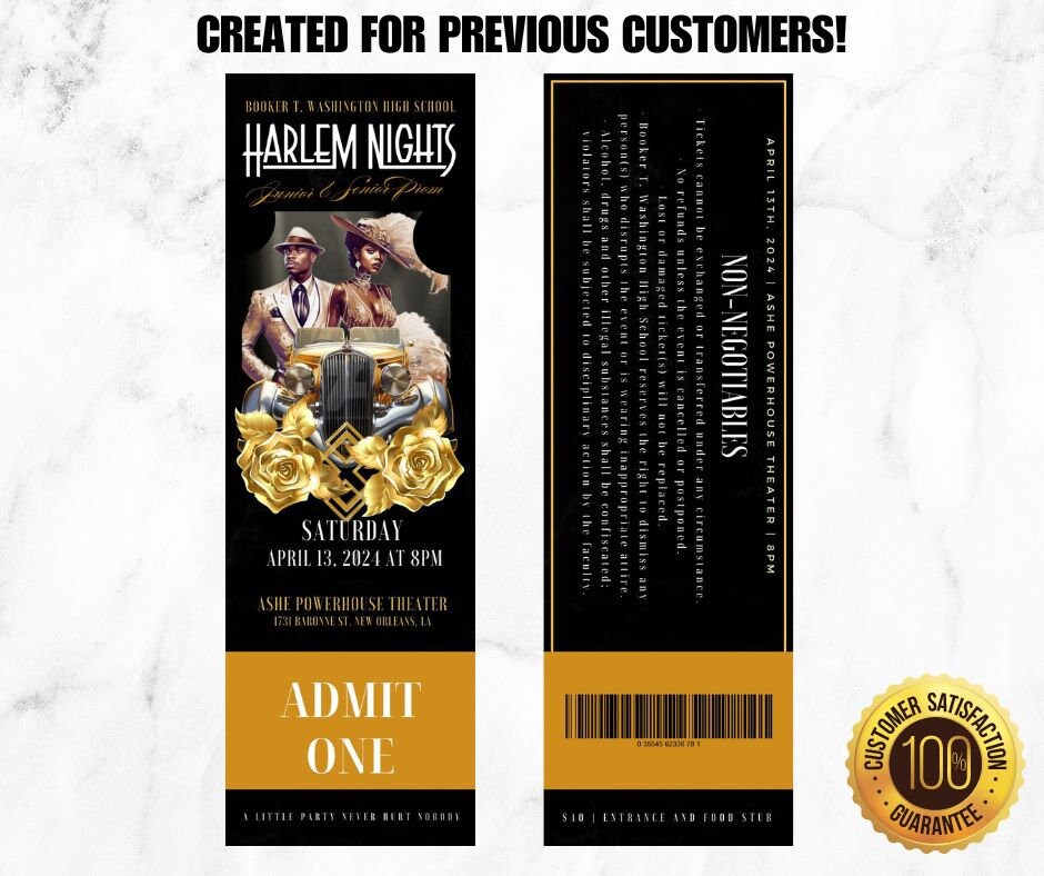 Custom Ticket Style Party Invitation | Printable VIP Party Tickets ...