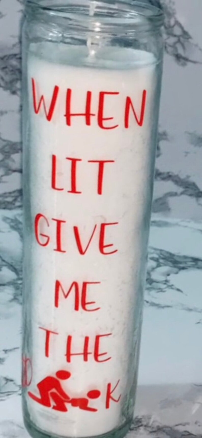 When The Candle Is Lit Give Me That Dick Funny Candle Sex Candle Sexy Time Sex Time Etsy