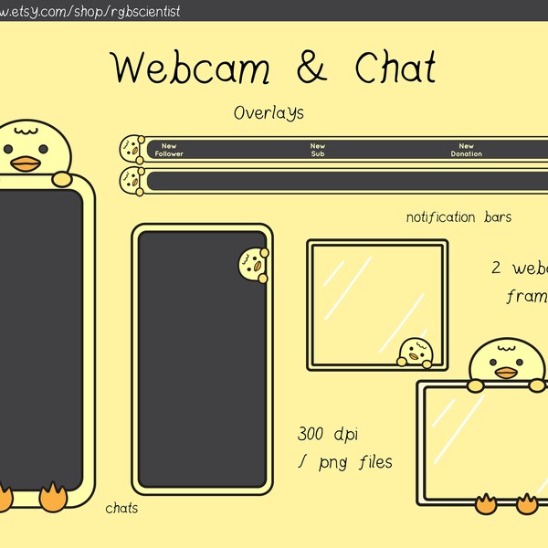 Duck Stream Overlay - Etsy