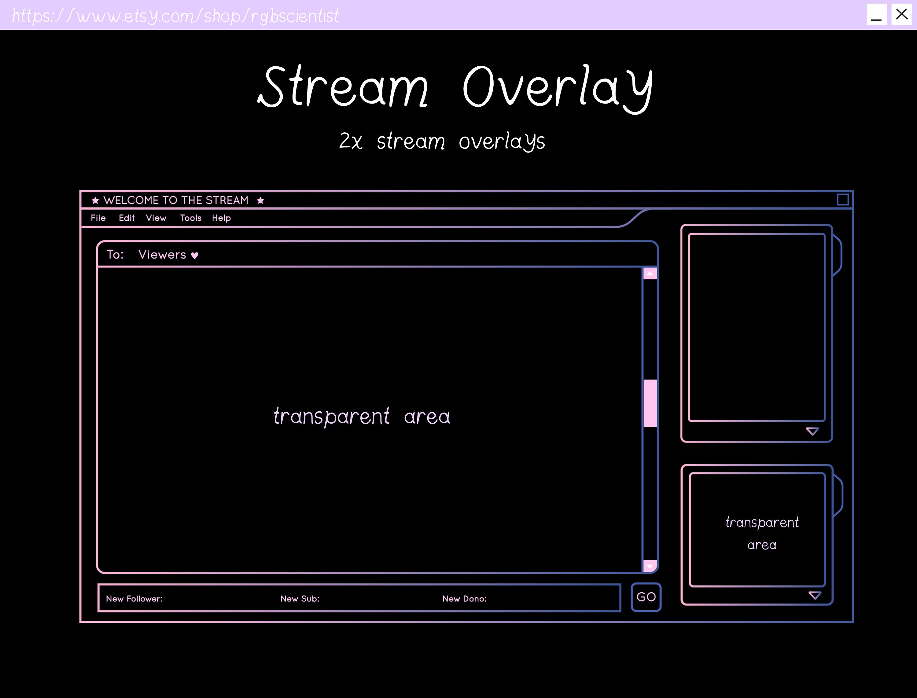 Retro Chat Messenger Gradient Overlays / 2x Gradient Colors - Etsy