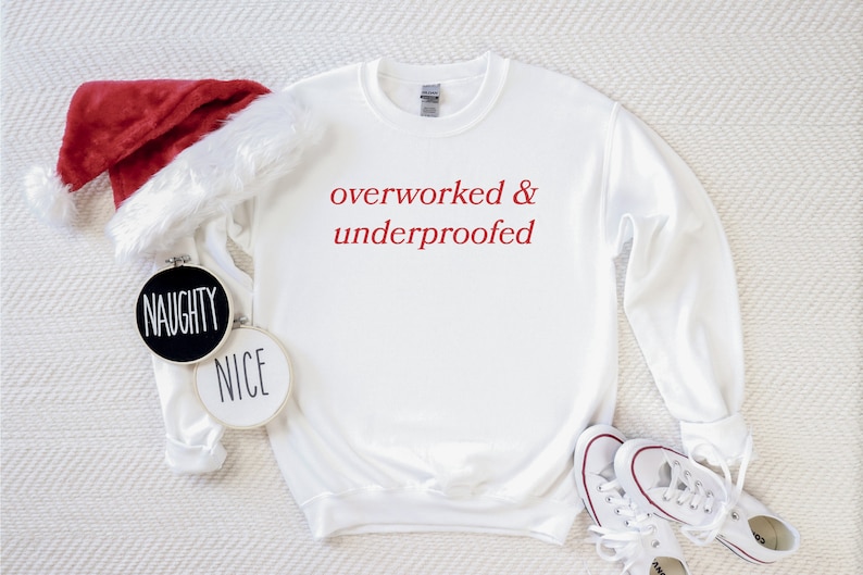 Overworked & Underproofed Sweatshirt/ Star Baker Sweatshirt/great ...