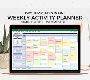 Excel Planner Template Digital Planner Bundle to Do List - Etsy Canada