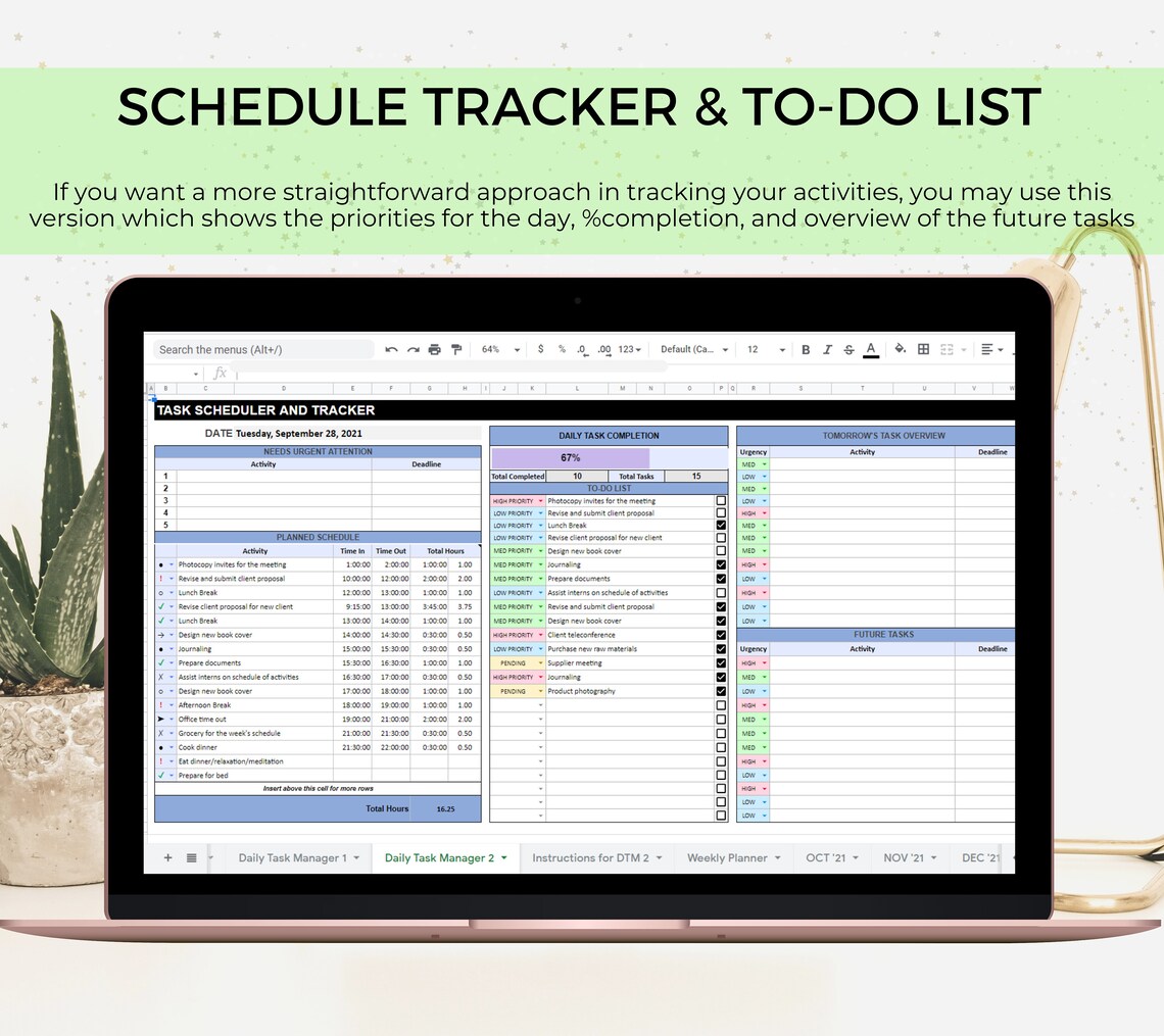Google Sheets Project Management, the Ultimate Planner, Project ...