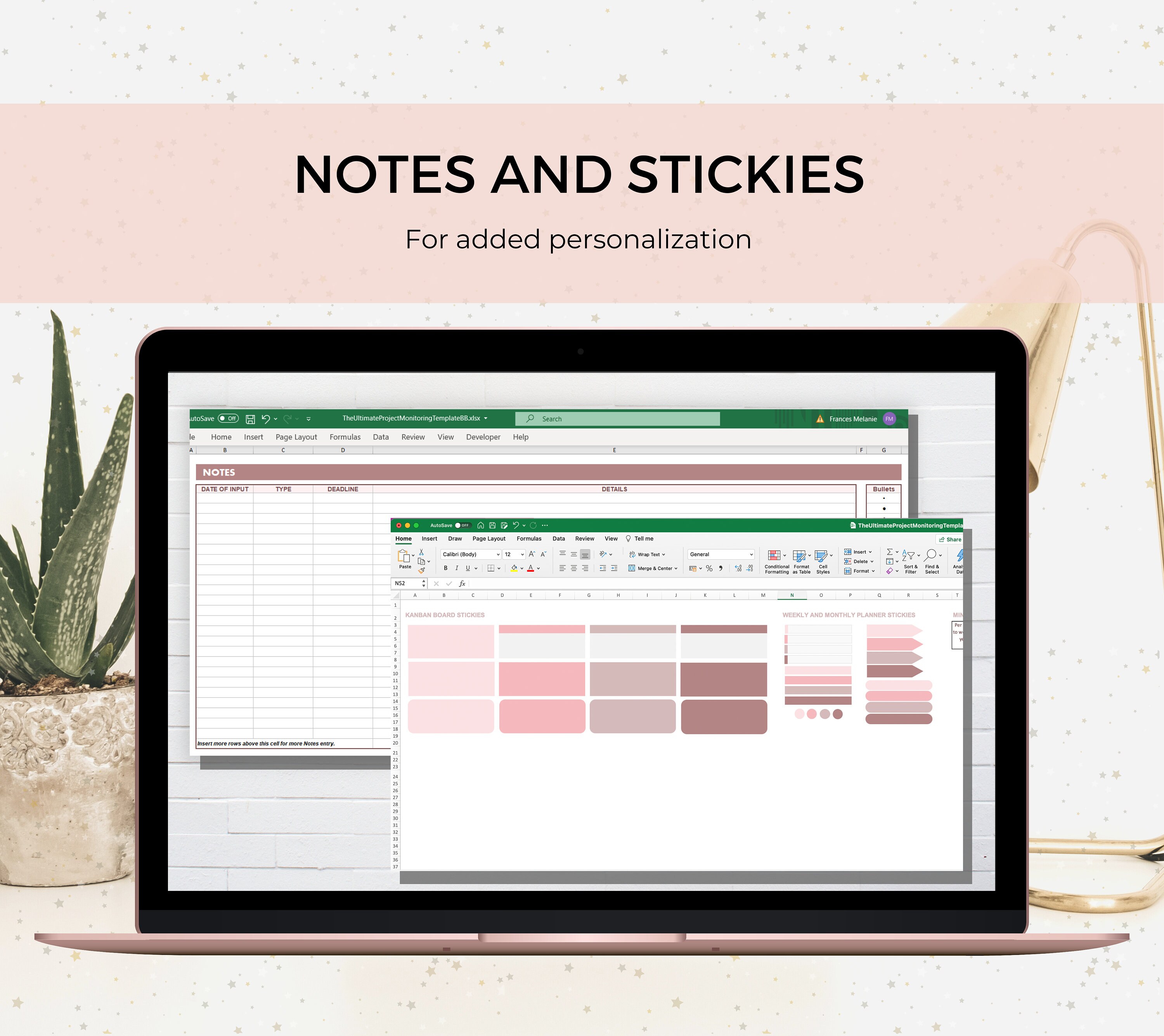Project Management, Boss Babe Template, Gantt Chart, Boss Babe Planner ...