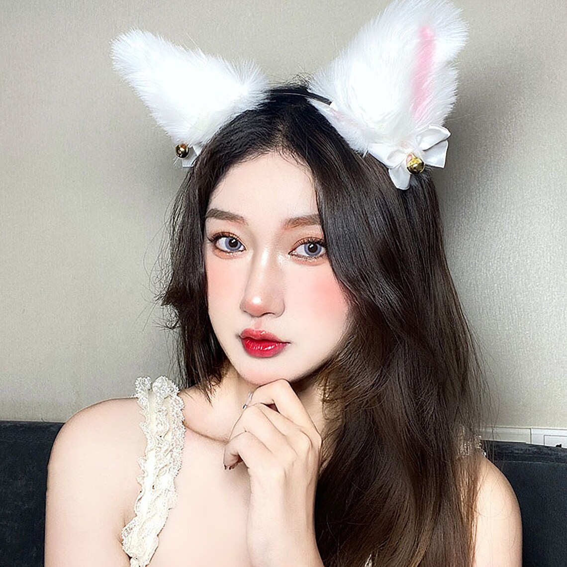 Cat Ears With Bells Cosplay Cat Ear Kitten Ears Headband Etsy