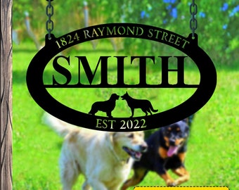 German Shepherd Gate Sign - Etsy