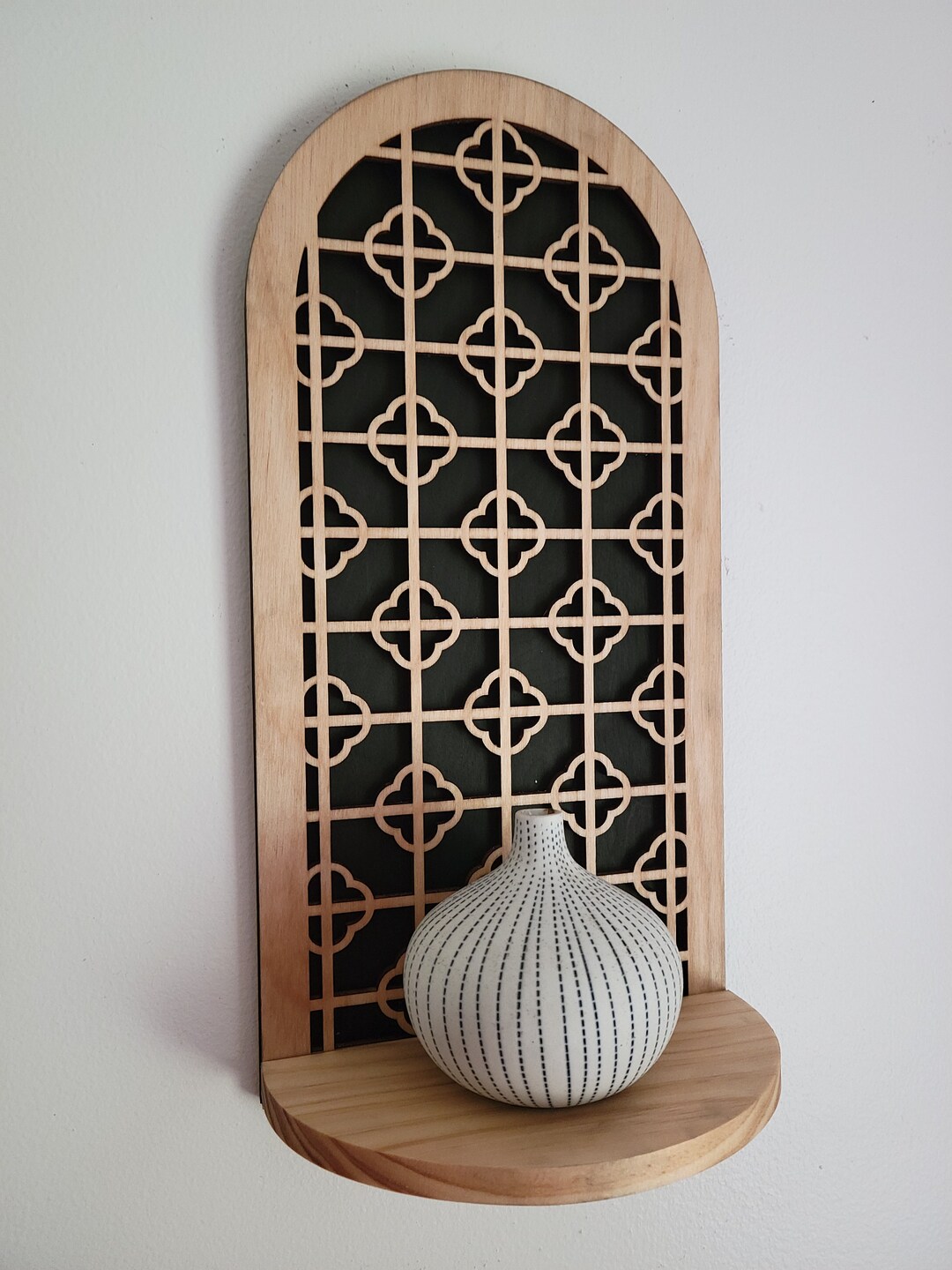 Floating Cathedral Shelf - Accent Shelf - Plant Shelf - Wall Décor ...