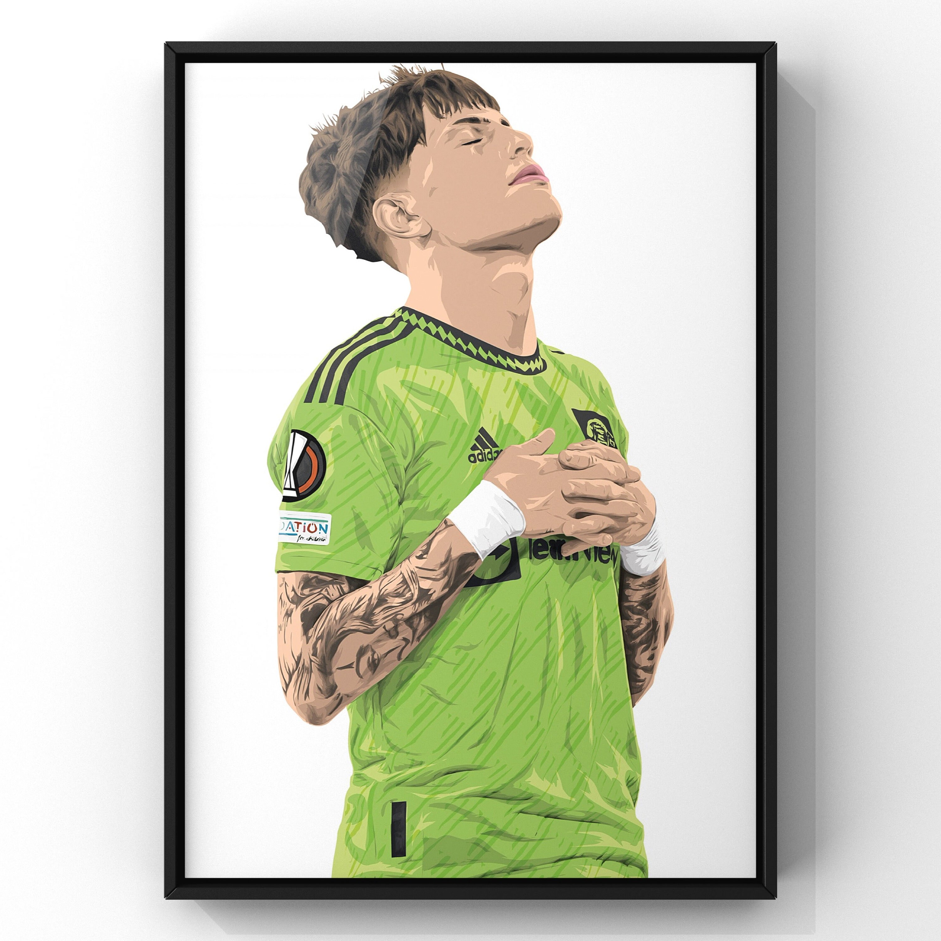 Alejandro Garnacho Print - Etsy