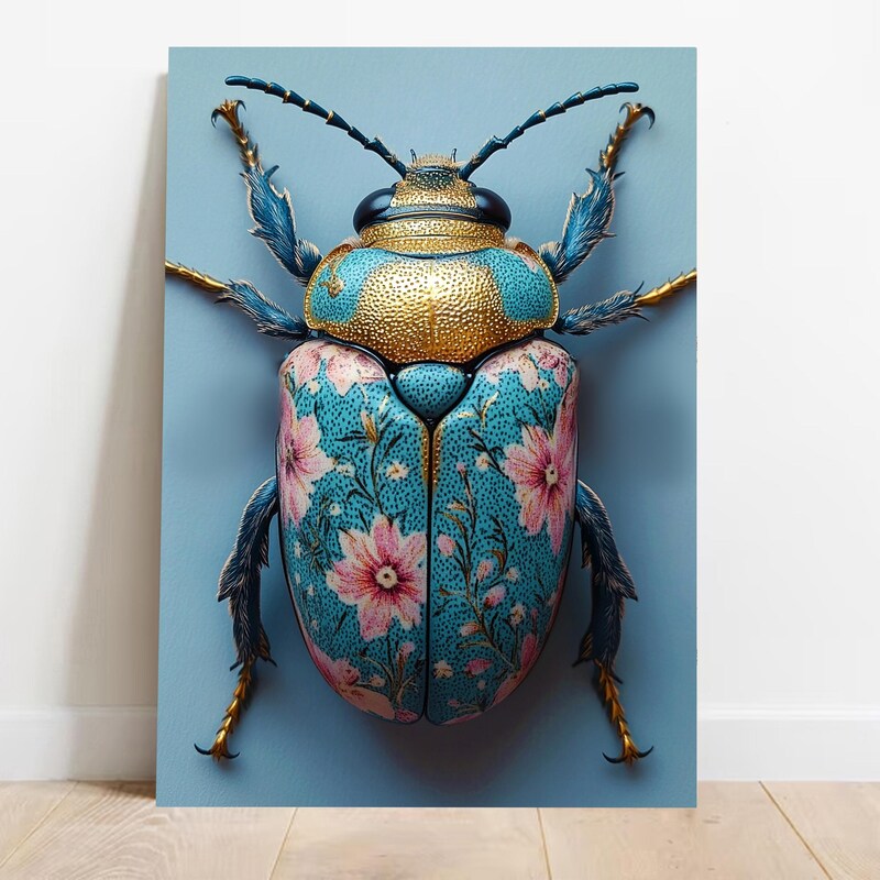Beetle Print - Etsy