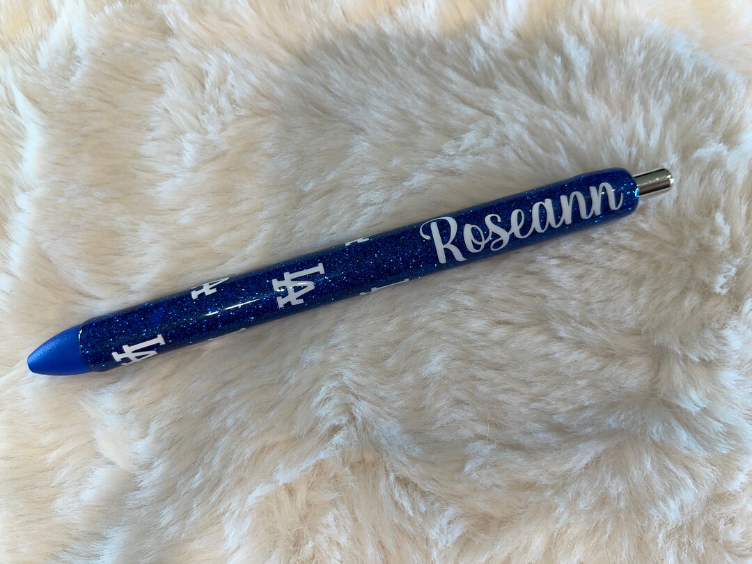 Los Angeles Dodgers Glittered Pen - Etsy