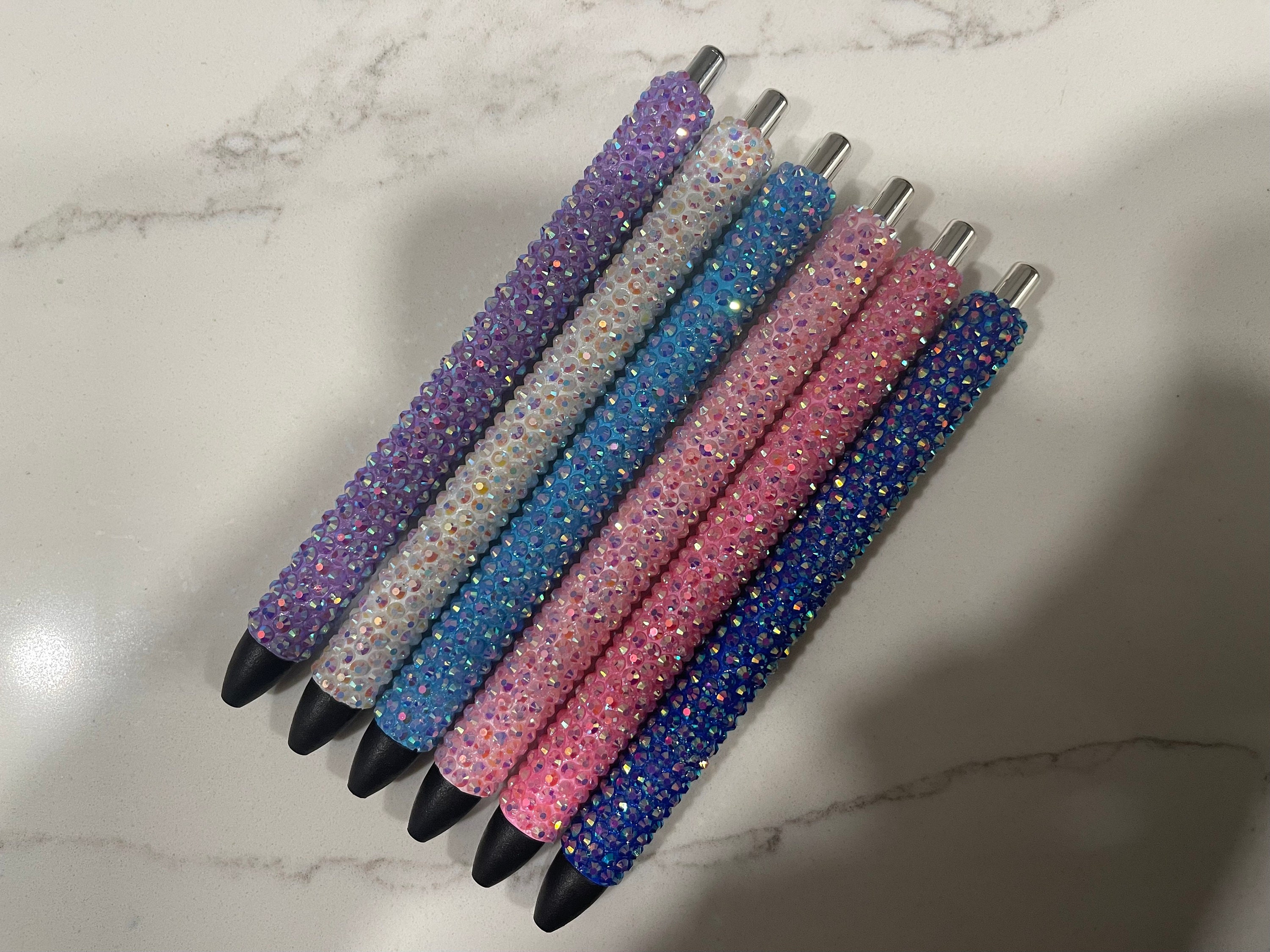 Rhinestone Pens - Etsy