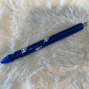 Los Angeles Dodgers Glittered Pen - Etsy