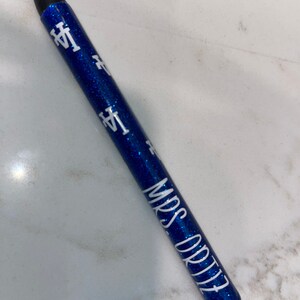 Los Angeles Dodgers Glittered Pen - Etsy