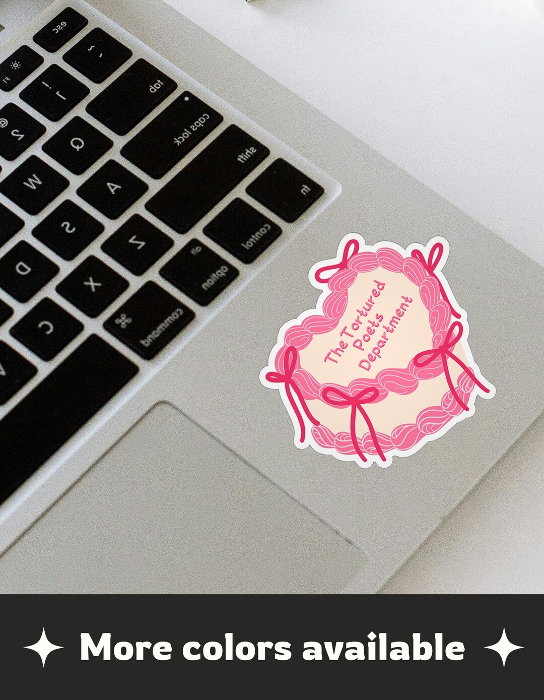 Tortured Poets Department TTPD Cake Sticker, Taylor Swift Merch, Gift ...