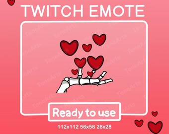 Skeleton Hand Emote - Etsy