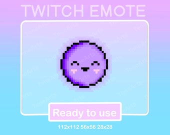 Moon Twitch Emote - Etsy UK