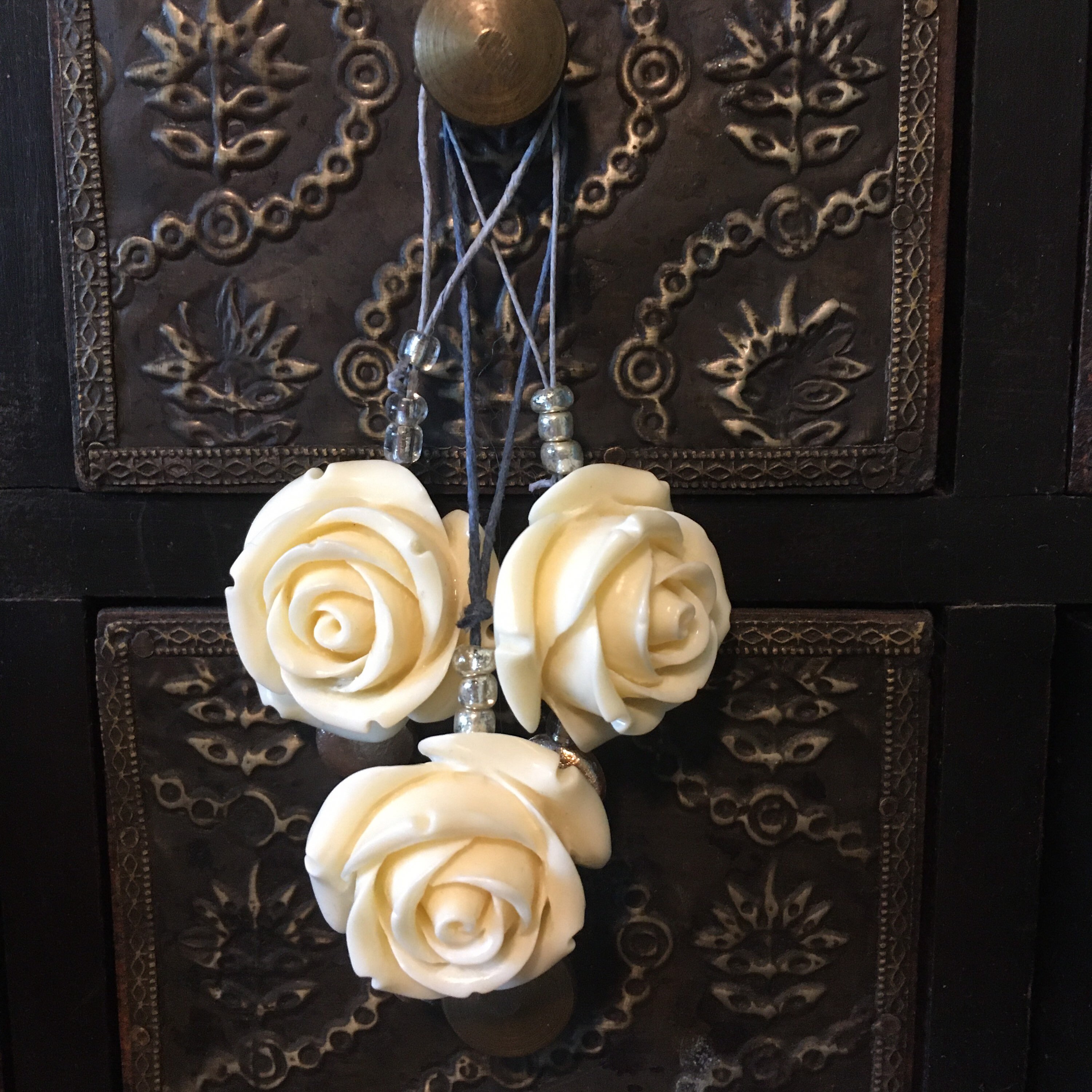 Rose Milagros, Altar Piece, Prayer Bauble - Etsy