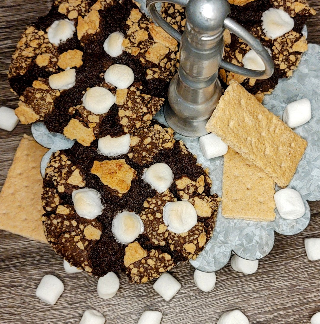 Bonfire S'mores Cookies - Etsy