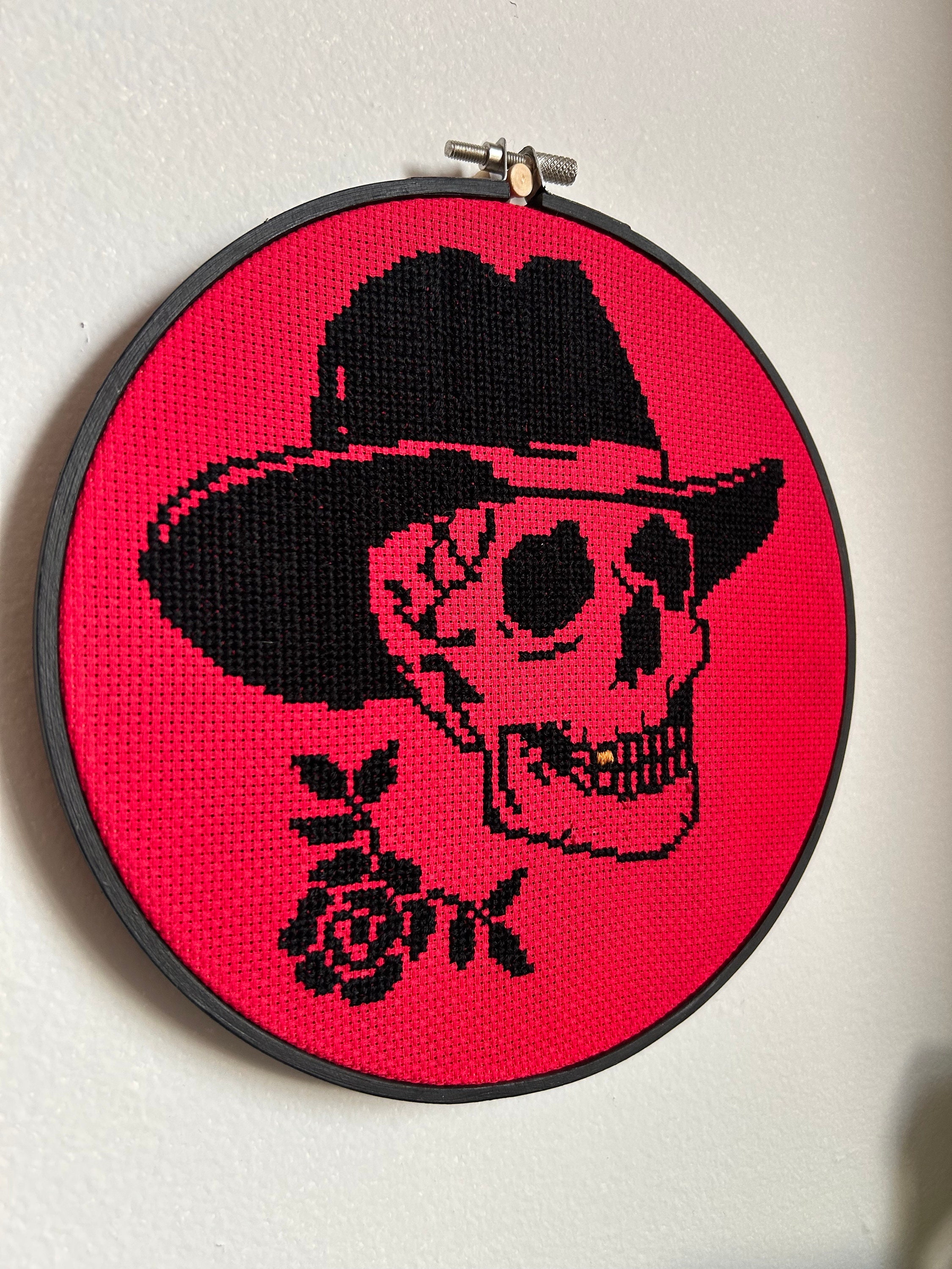 Cowboy Bones Cross Stitch - Etsy
