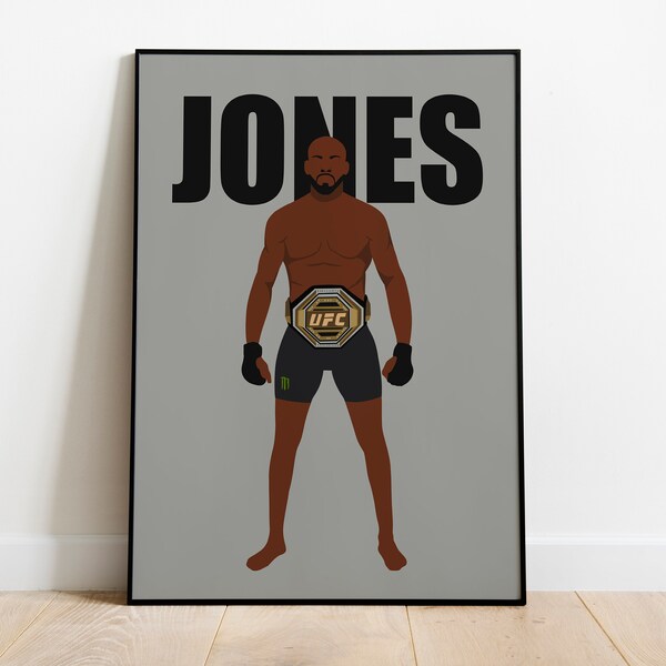 Jon Jones Poster - Etsy