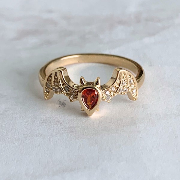 Bat Bff Ring - Etsy