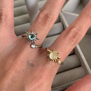 Fidget Ring Gold Fidget Ring Set Spinner Ring Pack Anxiety - Etsy