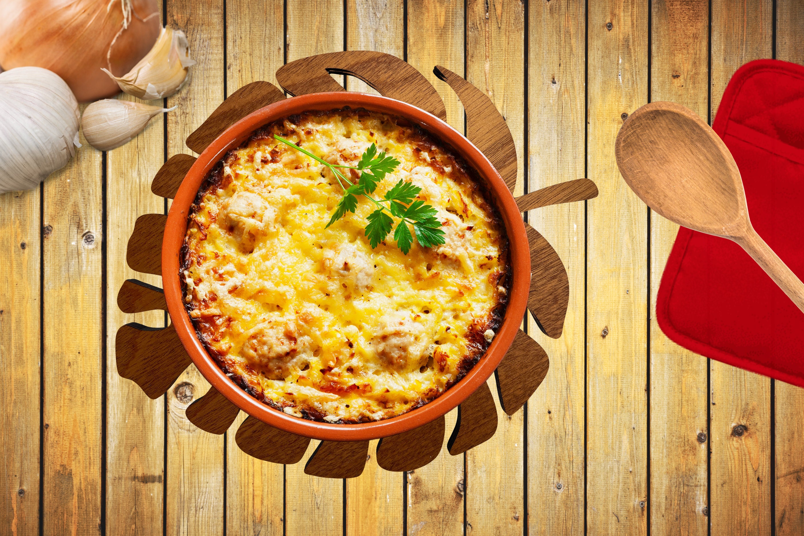 Unique Sapele Wood Monstera Leaf Trivet for Hot Pots and Pans - Etsy