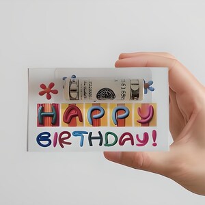 Birthday Money Holder Card: Fun Cash Gift for Teens & Adults - Etsy