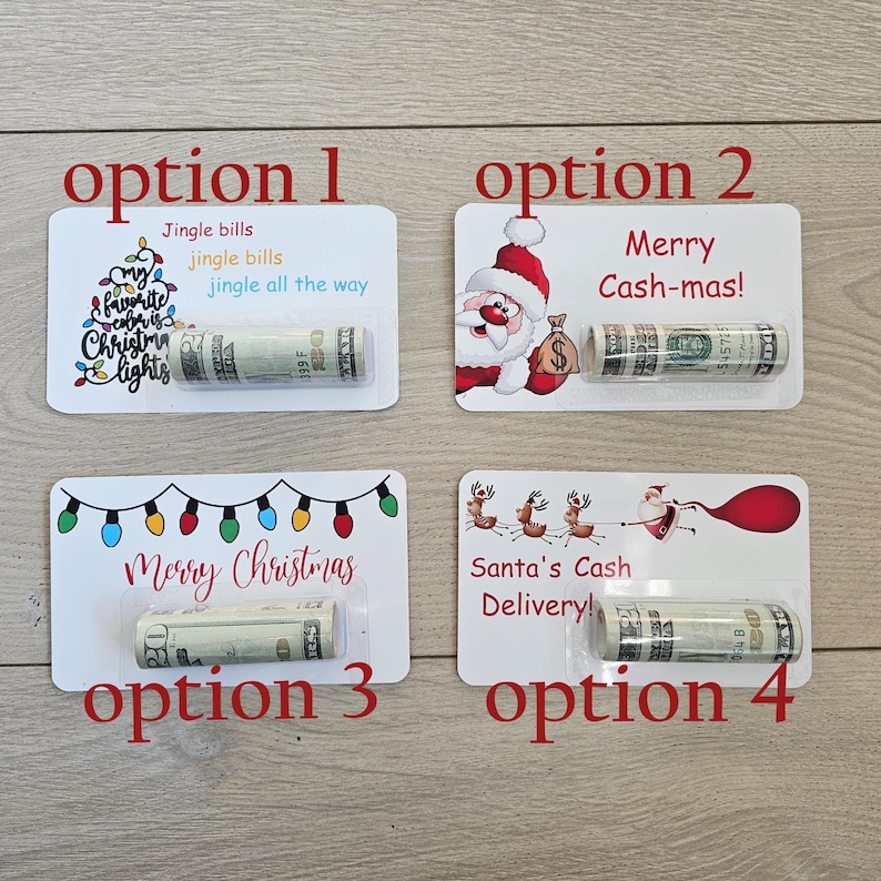 Funny Christmas Money Holder: Holiday Cash Gift Card for Teens - Etsy