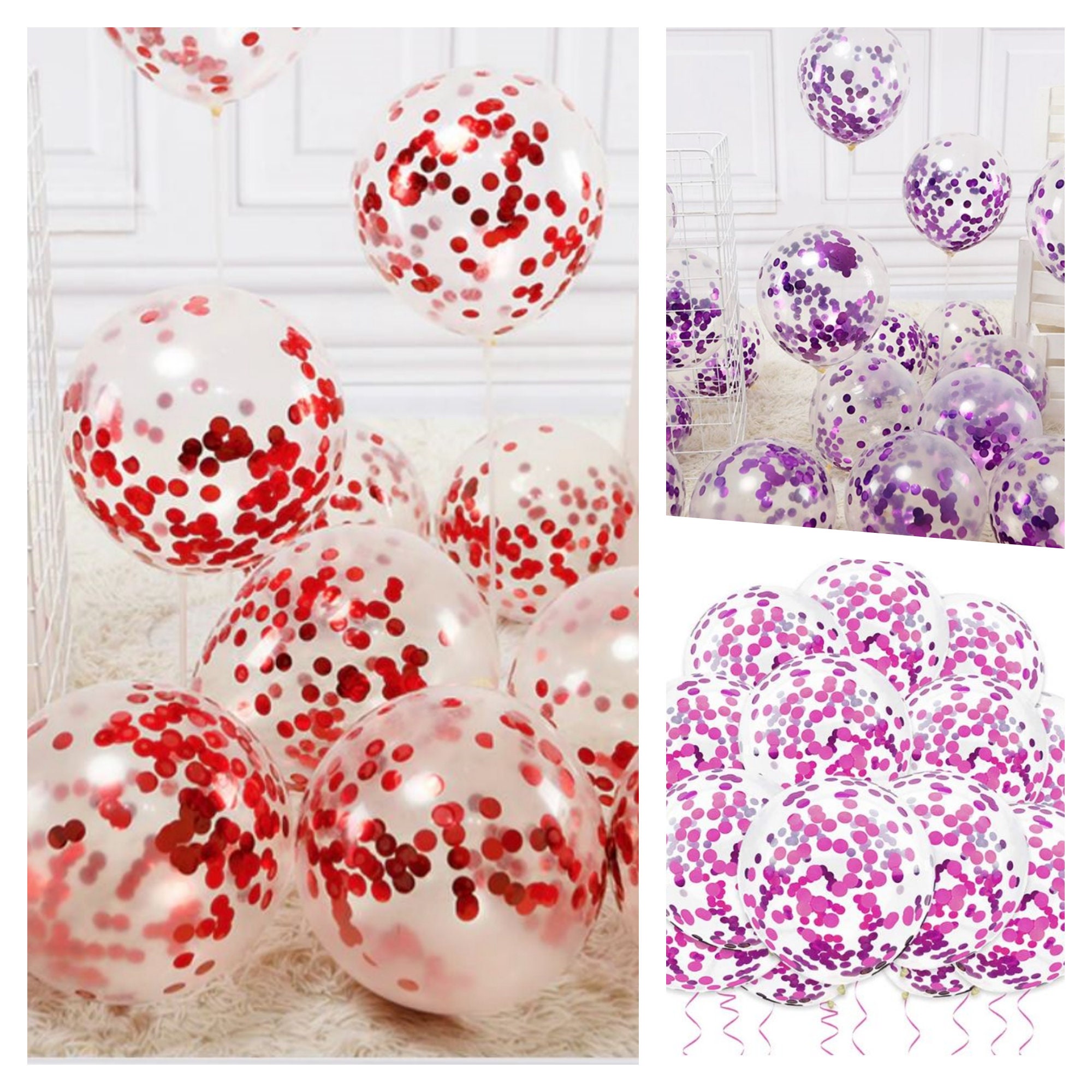 Confetti Balloon Birthday Party Graduation Party Decorations - Etsy