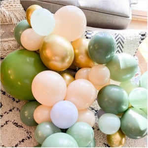 Sage Green Balloons Garland Kit /152 Pcs Olive Green DIY Balloon Arch ...