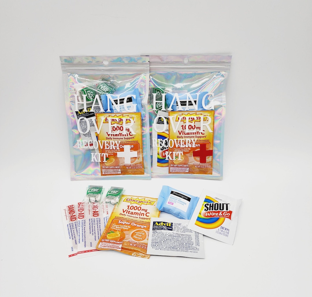 Hangover Kit Bag Bachelorette Party Hangover Kit Favor Survival Kit ...