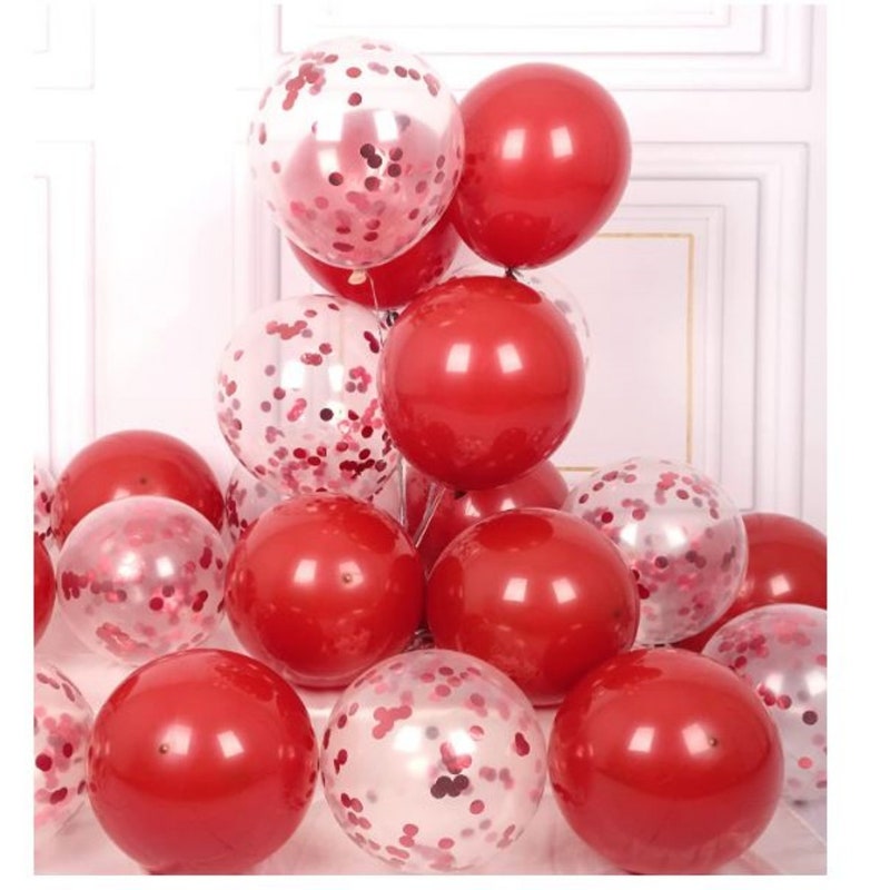 Red Balloons - Etsy
