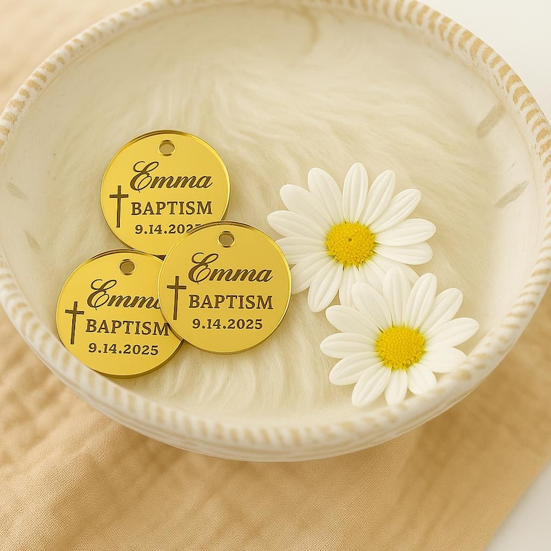 Baptism Tag - Etsy